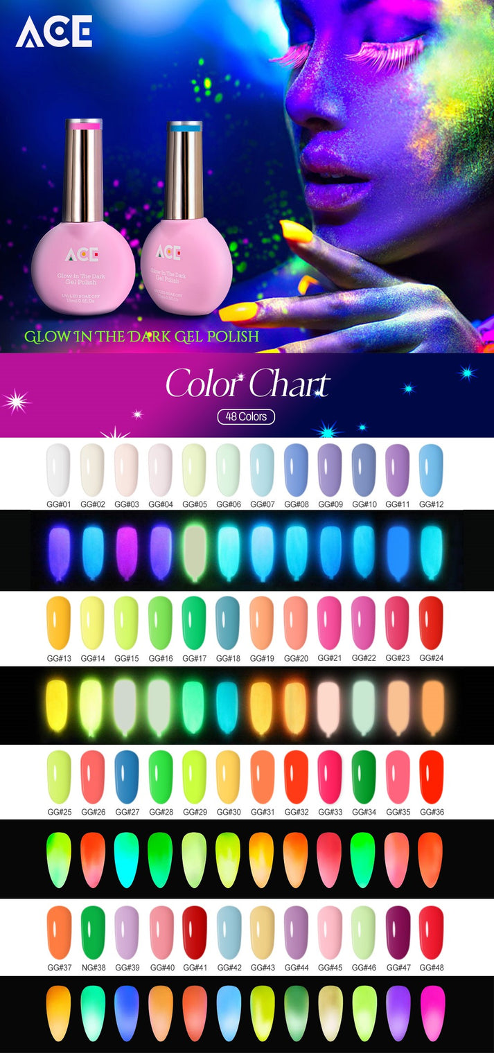 ACE GLOW IN THE DARK (GEL ONLY) – ACE Nail Company